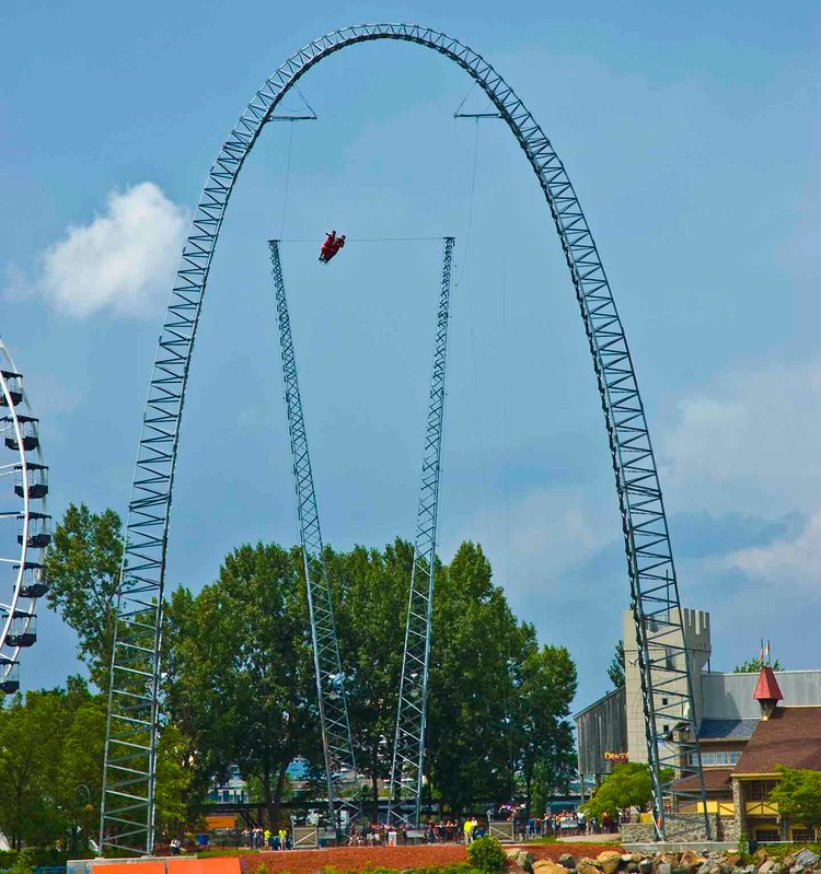 All rides of La Ronde, Montreal - Themeparkplanner