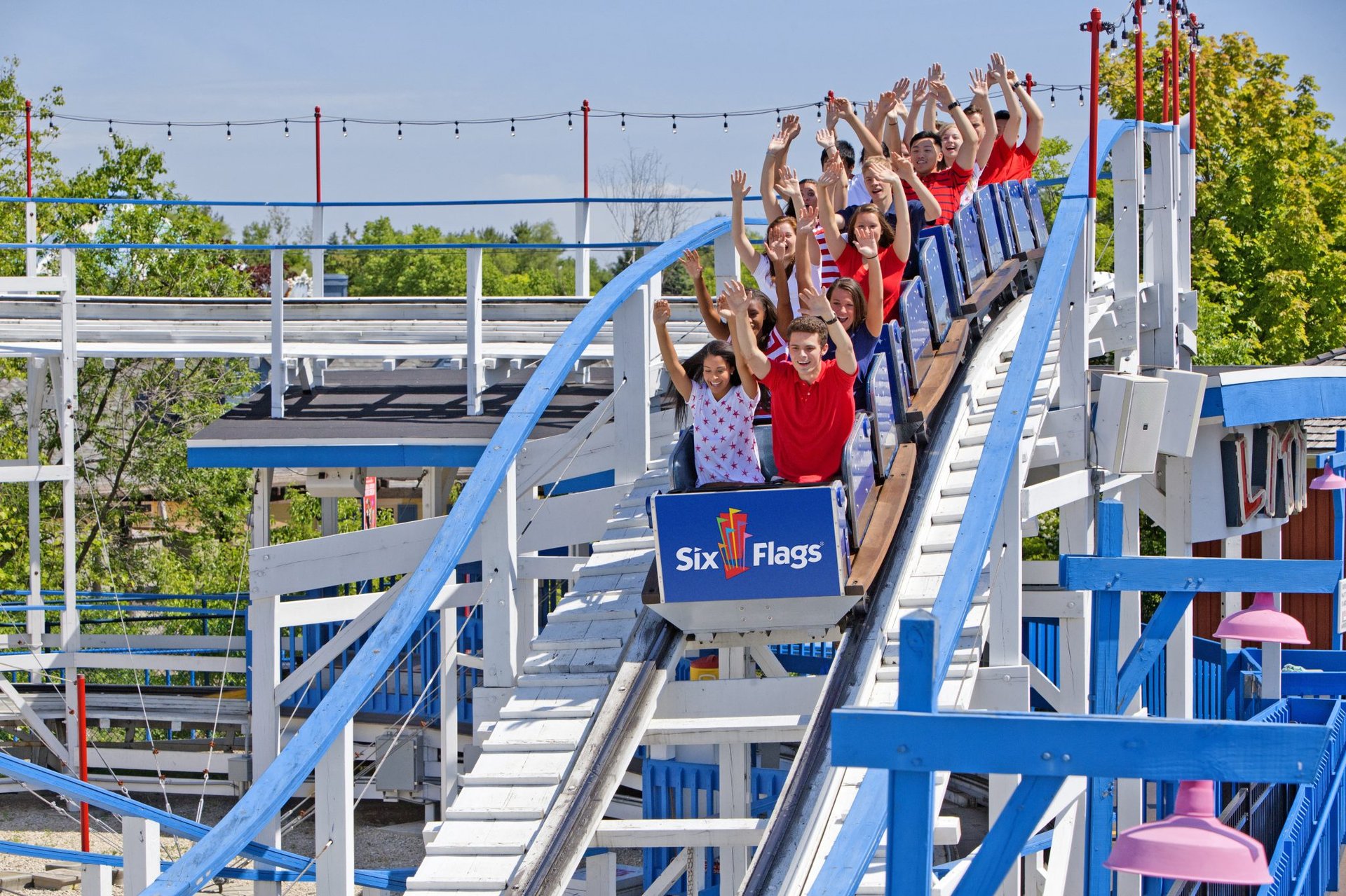 Thrill Rides at Six Flags Great America in Chicago