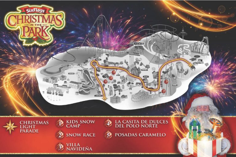 Mapa del Parque - Six Flags Mexico