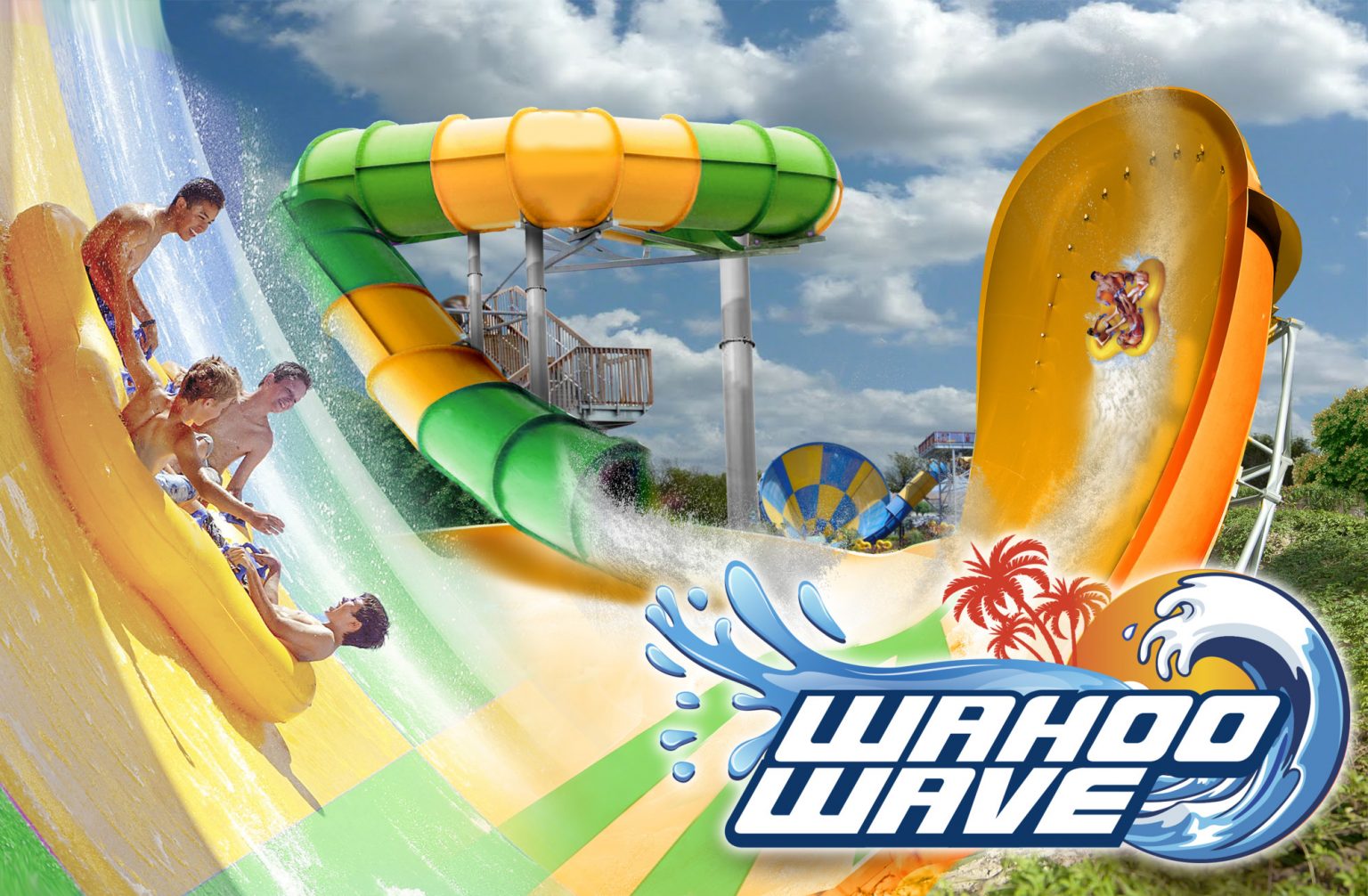 Wahoo Wave - Hurricane Harbor Splashtown