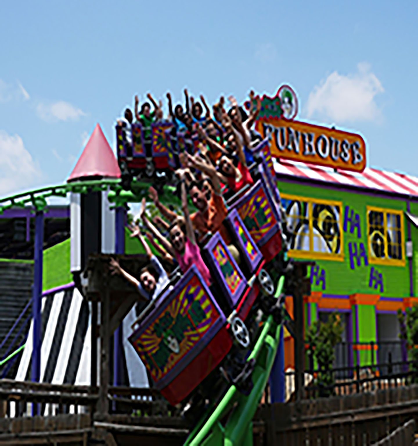 THE JOKER Funhouse Coaster