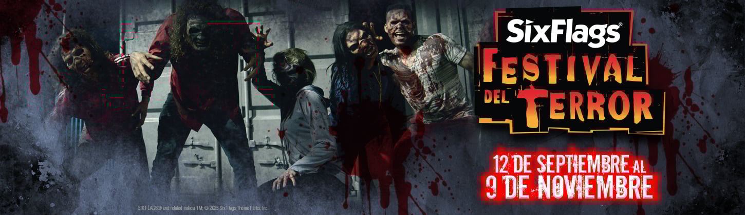 Atracciones Aterradoras En Six Flags Disfrutas Del Terror? Aquí Te