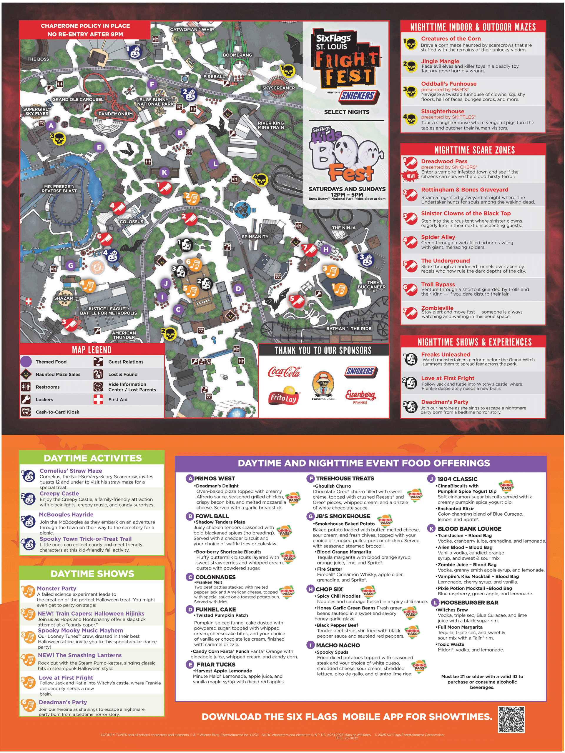 Fright Fest St. Louis 2025 | Six Flags St Louis