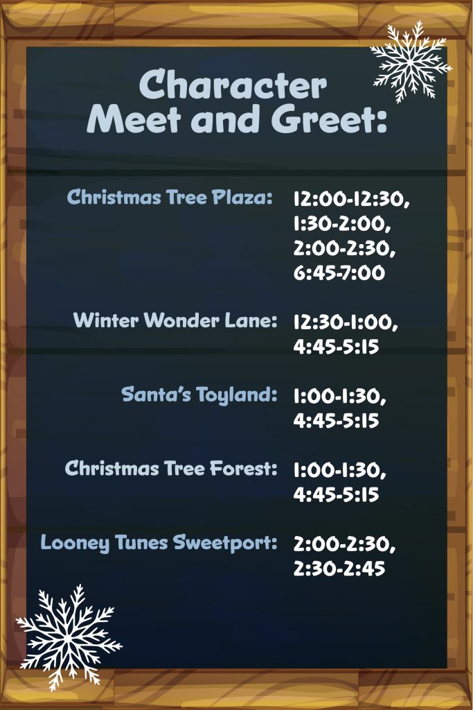 Holiday In the Park Show Schedule - Six Flags Discovery Kingdom