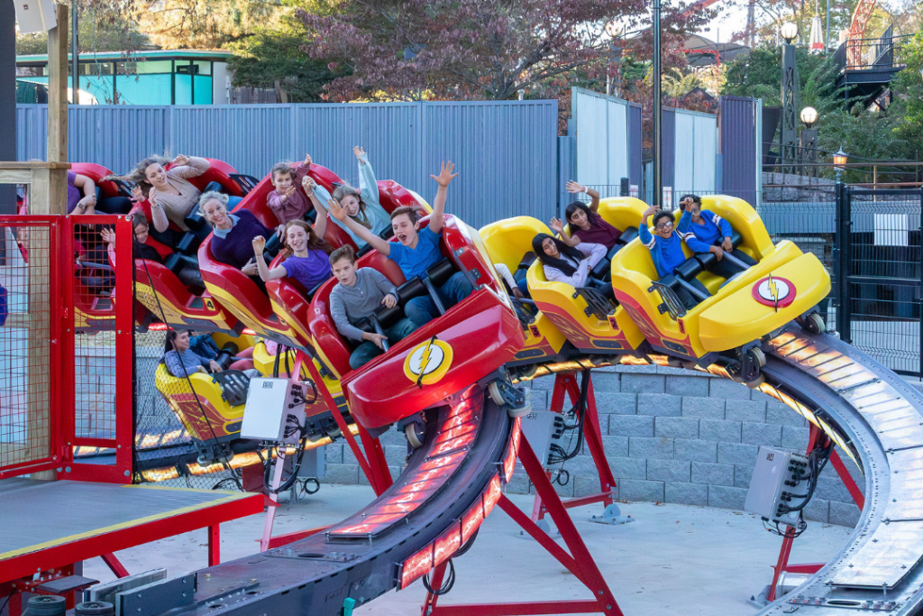 Kids Rides at Six Flags Over Georgia in Atlanta