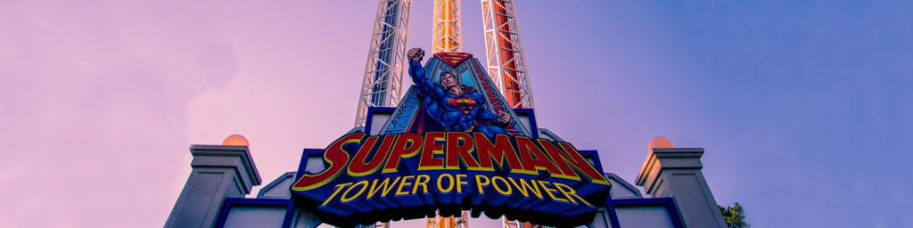 SUPERMAN: Tower of Power | Thrill Ride | Six Flags Over Texas