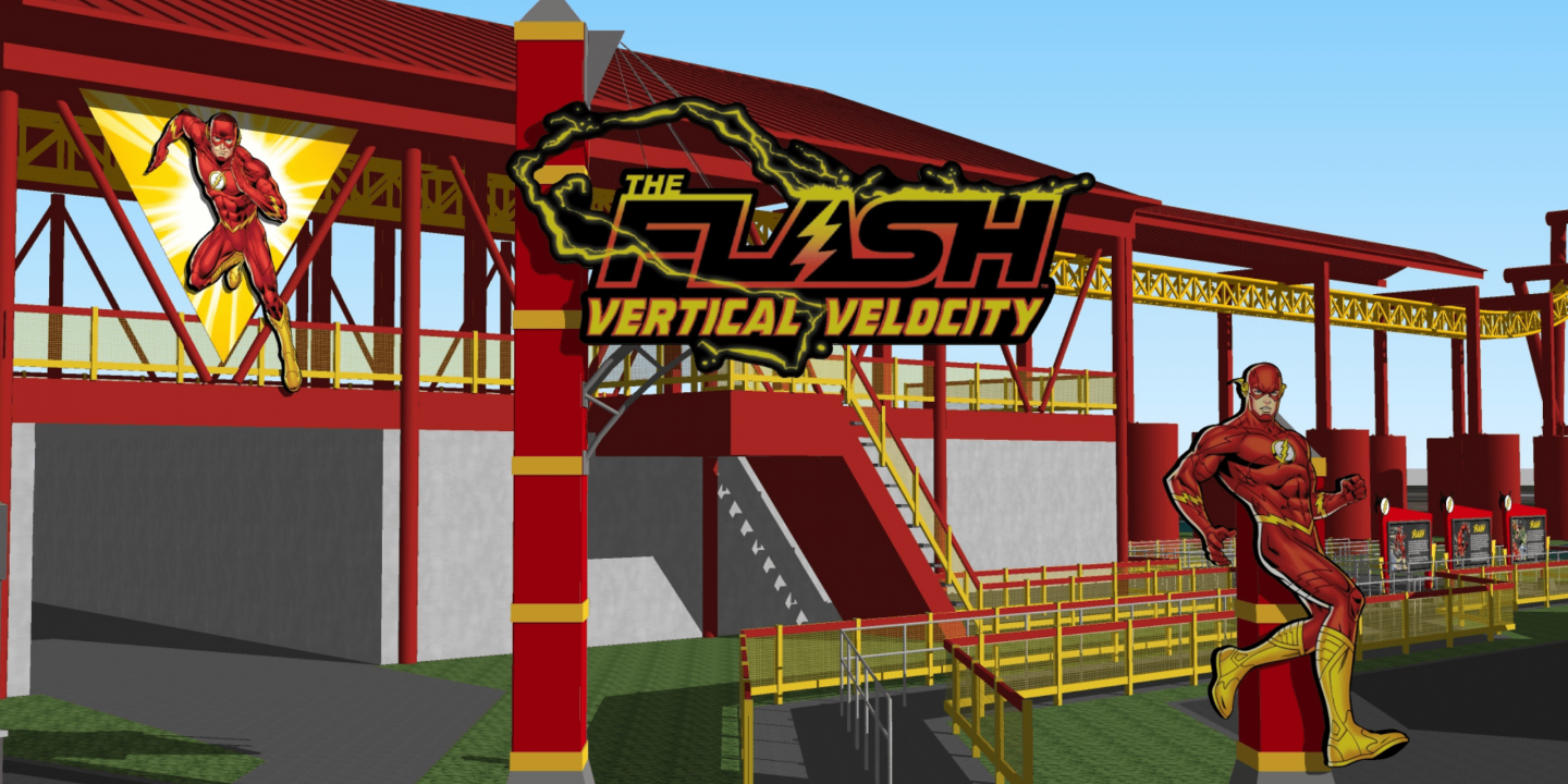 THE FLASH™: Vertical Velocity - Six Flags Great America