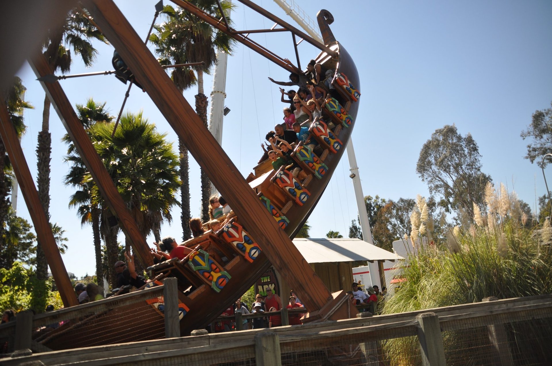 Family Rides at Six Flags Discovery Kingdom in Northern California