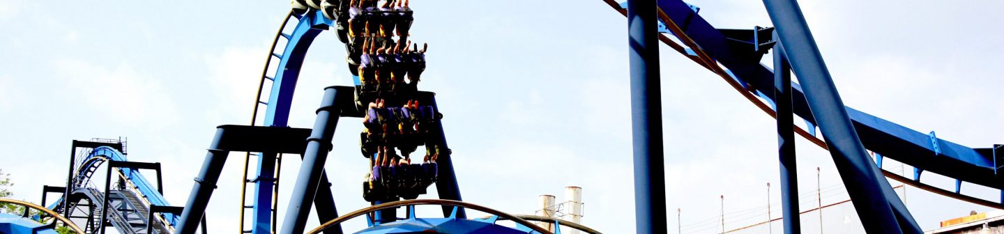BATMAN: The Ride | Six Flags Over Georgia
