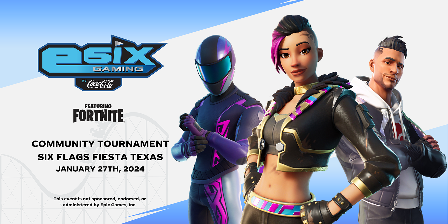 eSix Gaming at Six Flags Fiesta Texas in San Antonio