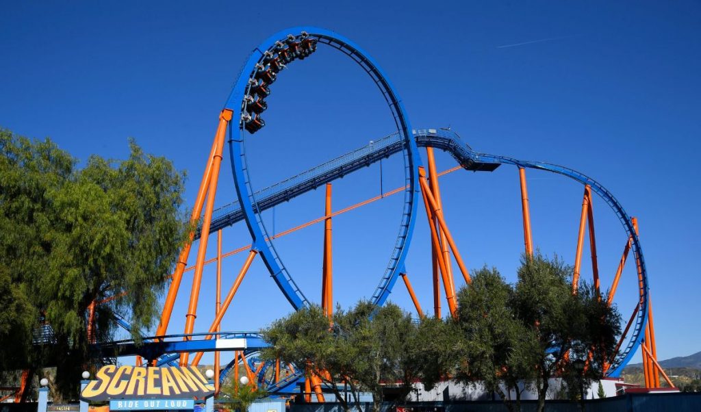 Thrill Roller Coaster Guide for Six Flags Magic Mountain