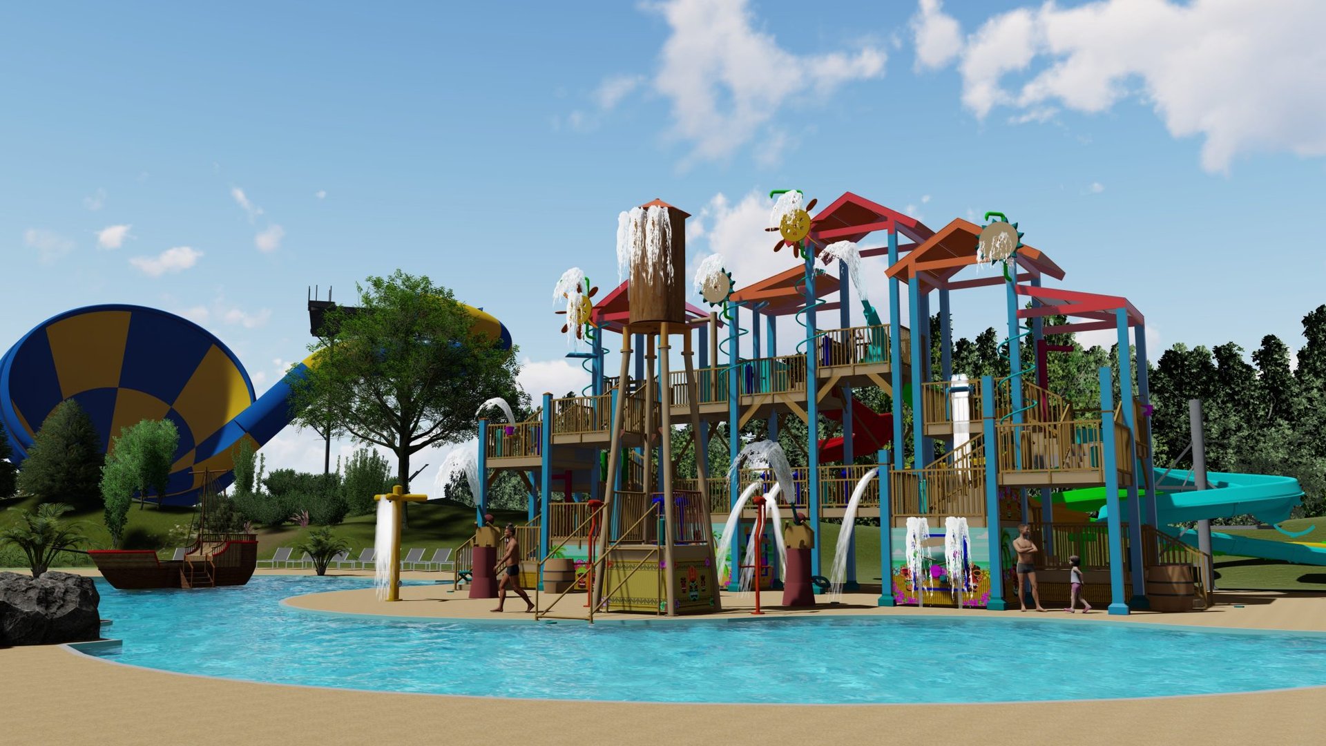 Adventure Cove - Six Flags St Louis