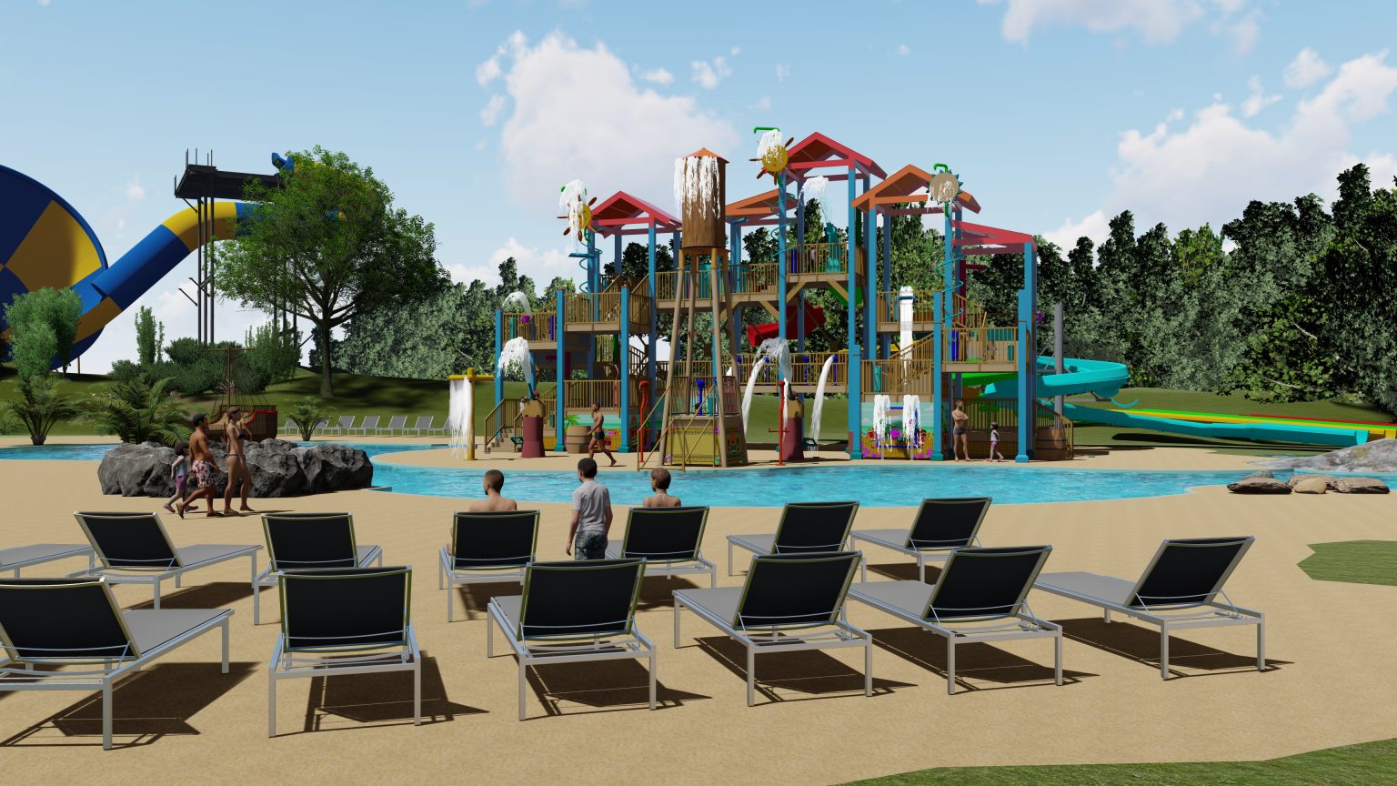 Adventure Cove - Six Flags St Louis