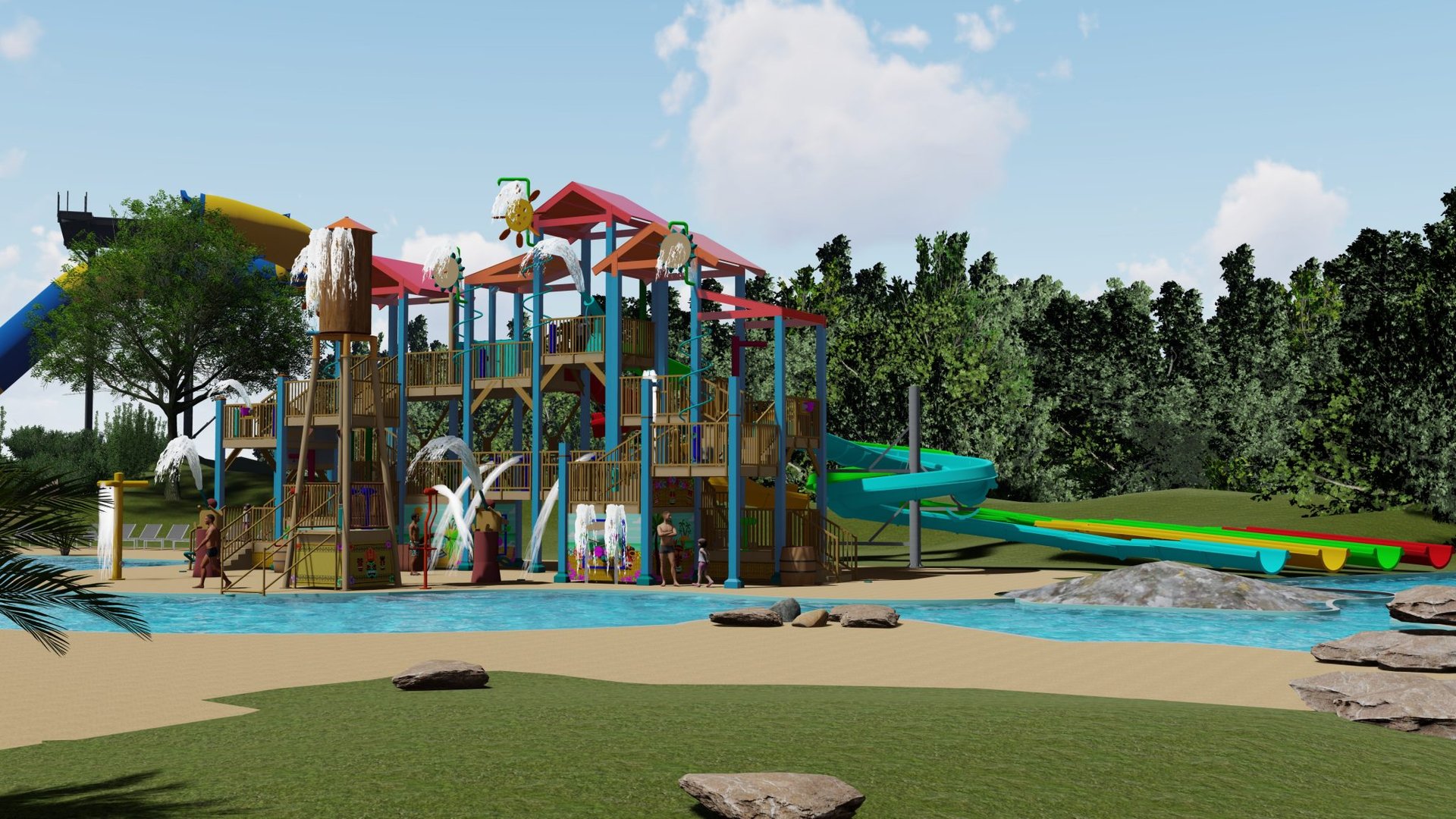 Adventure Cove - Six Flags St Louis