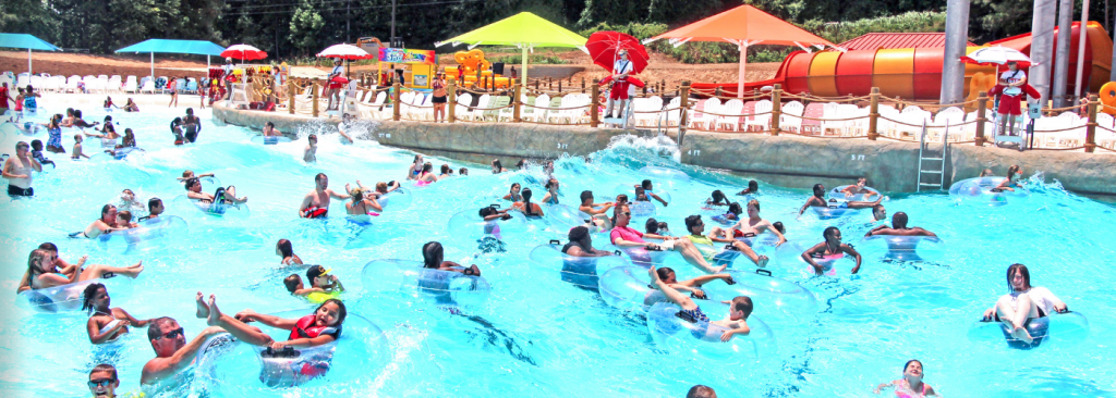 Calypso Bay Wave Pool | Water Attraction | Six Flags Over Georgia